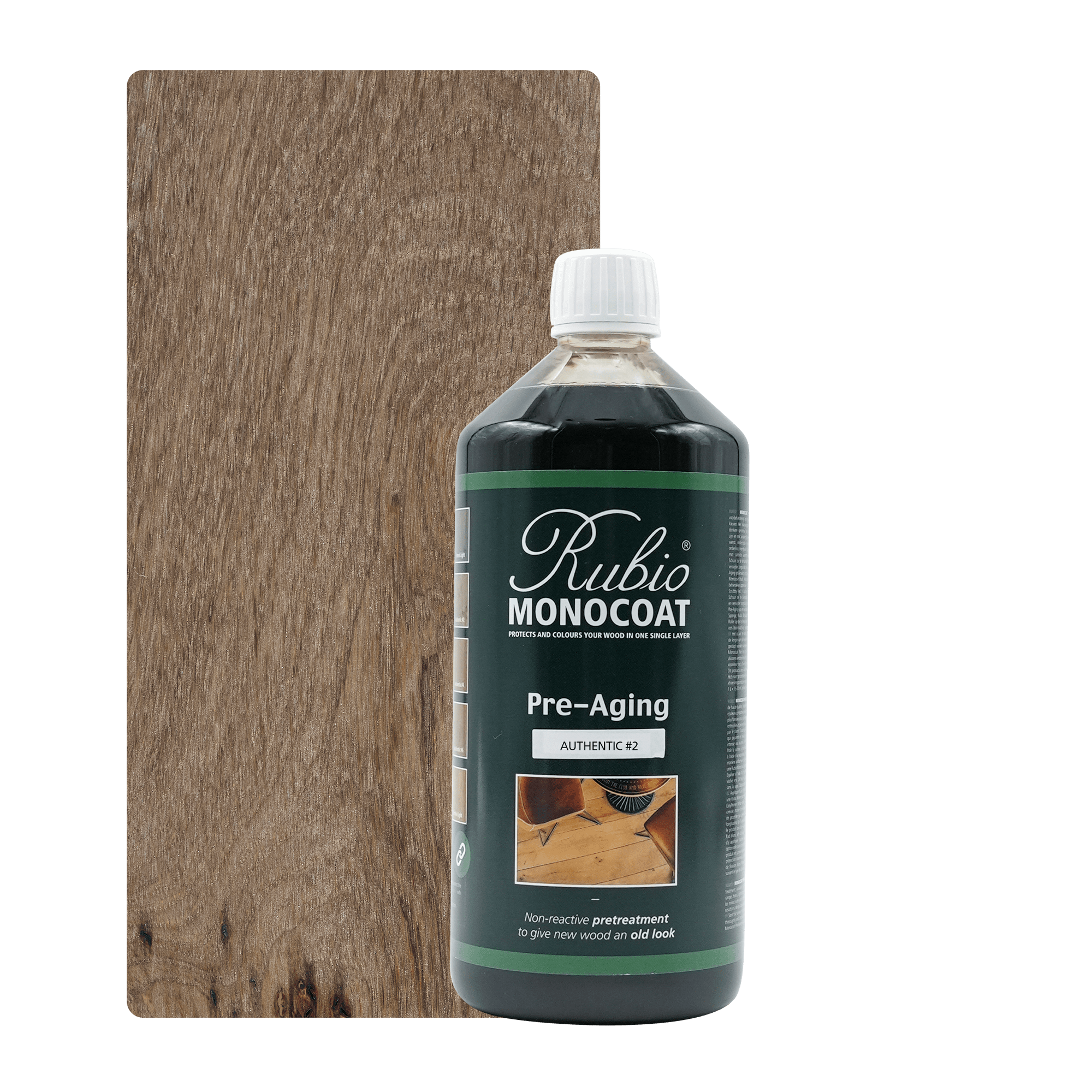 Rubio Monocoat Pre-Aging Authentic 2 – 1 Litre – Vanilla Wood Floors