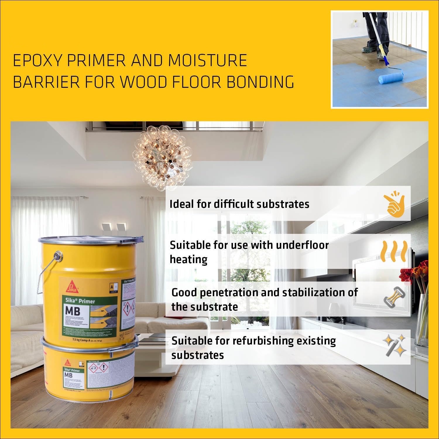 Sika Primer MB - by Vanilla Wood Floors