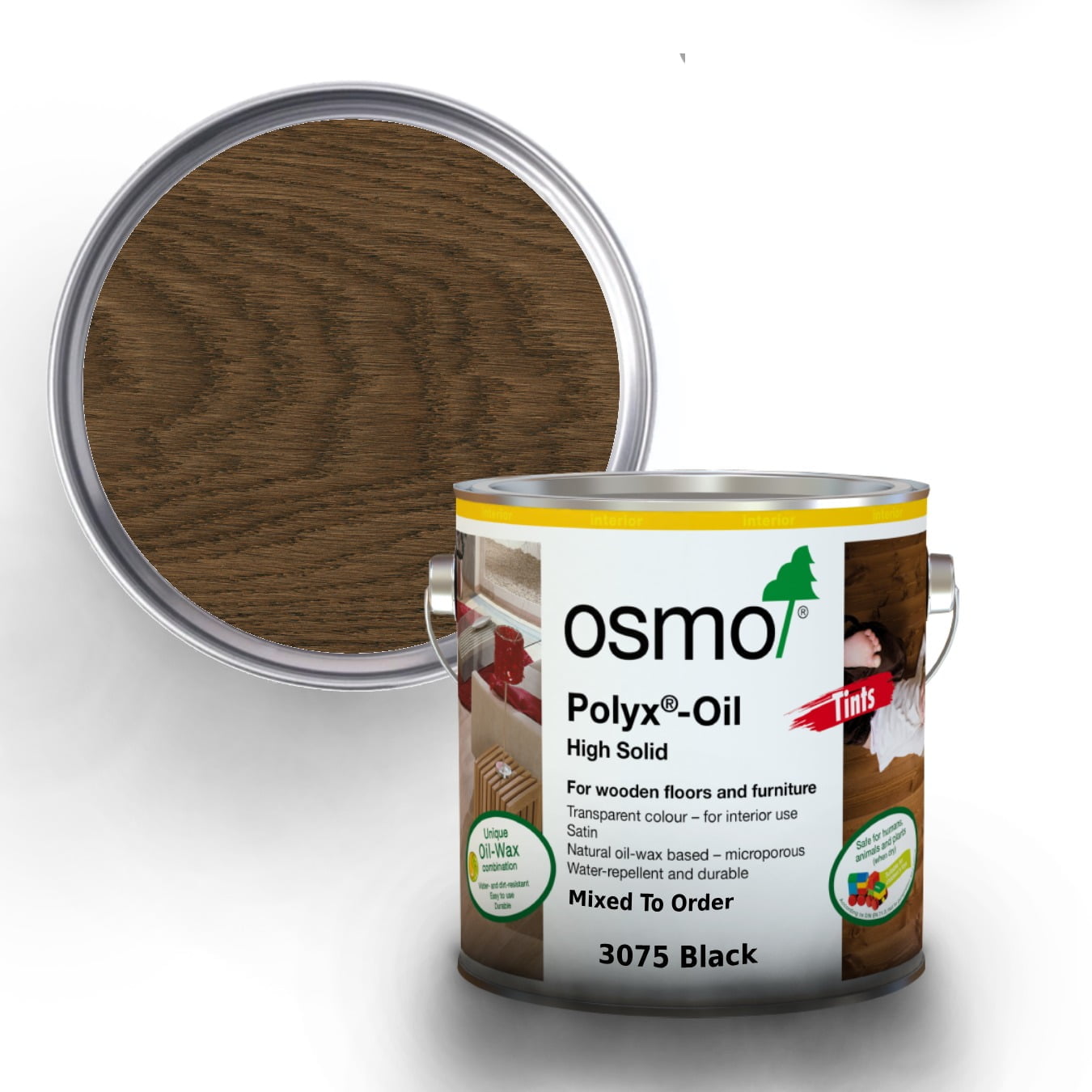 Osmo Polyx Oil Original - Tints - Vanilla Wood Floors