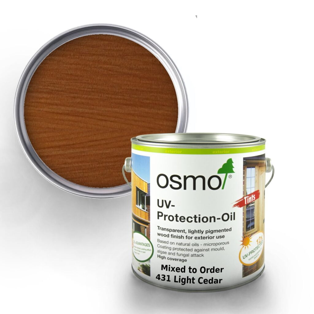 Osmo UV-Protection Oil Tints for Exterior Mixed to Order